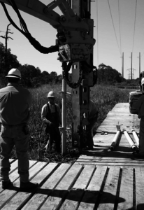 Transmission Tower Anchors - Earth Contact Products Utility